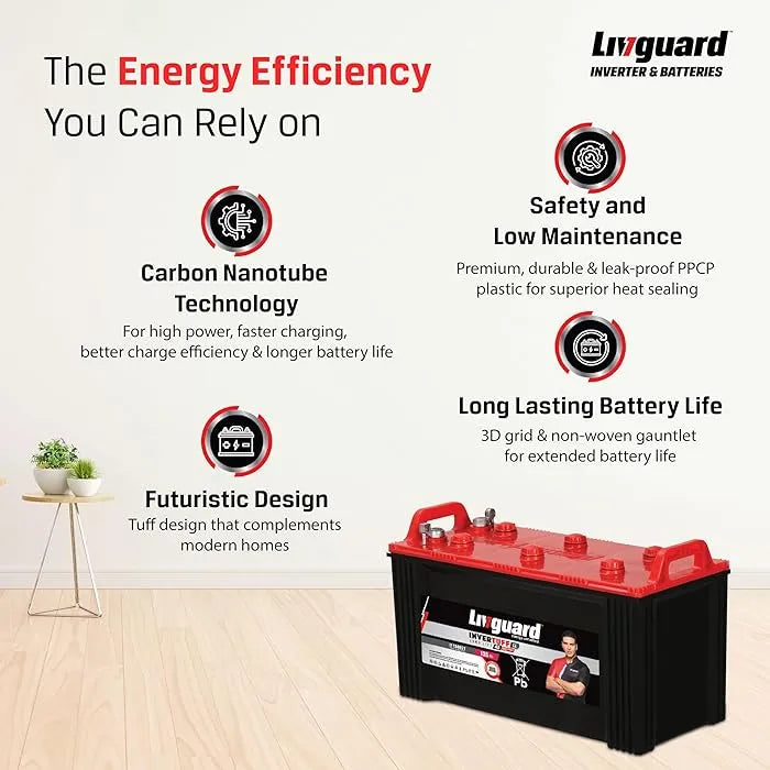 Livguard inverter battery 135 ah it 1348st best dealer price